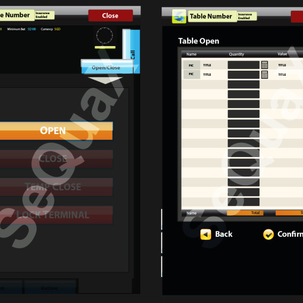 UI design for Table Management Application – Android – sasi-kumar.com